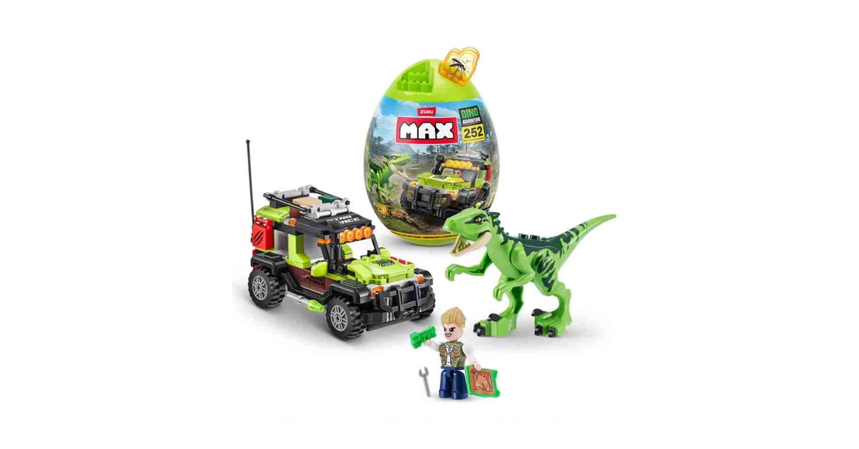 Dino Adventure dinó tojás 252 db-os