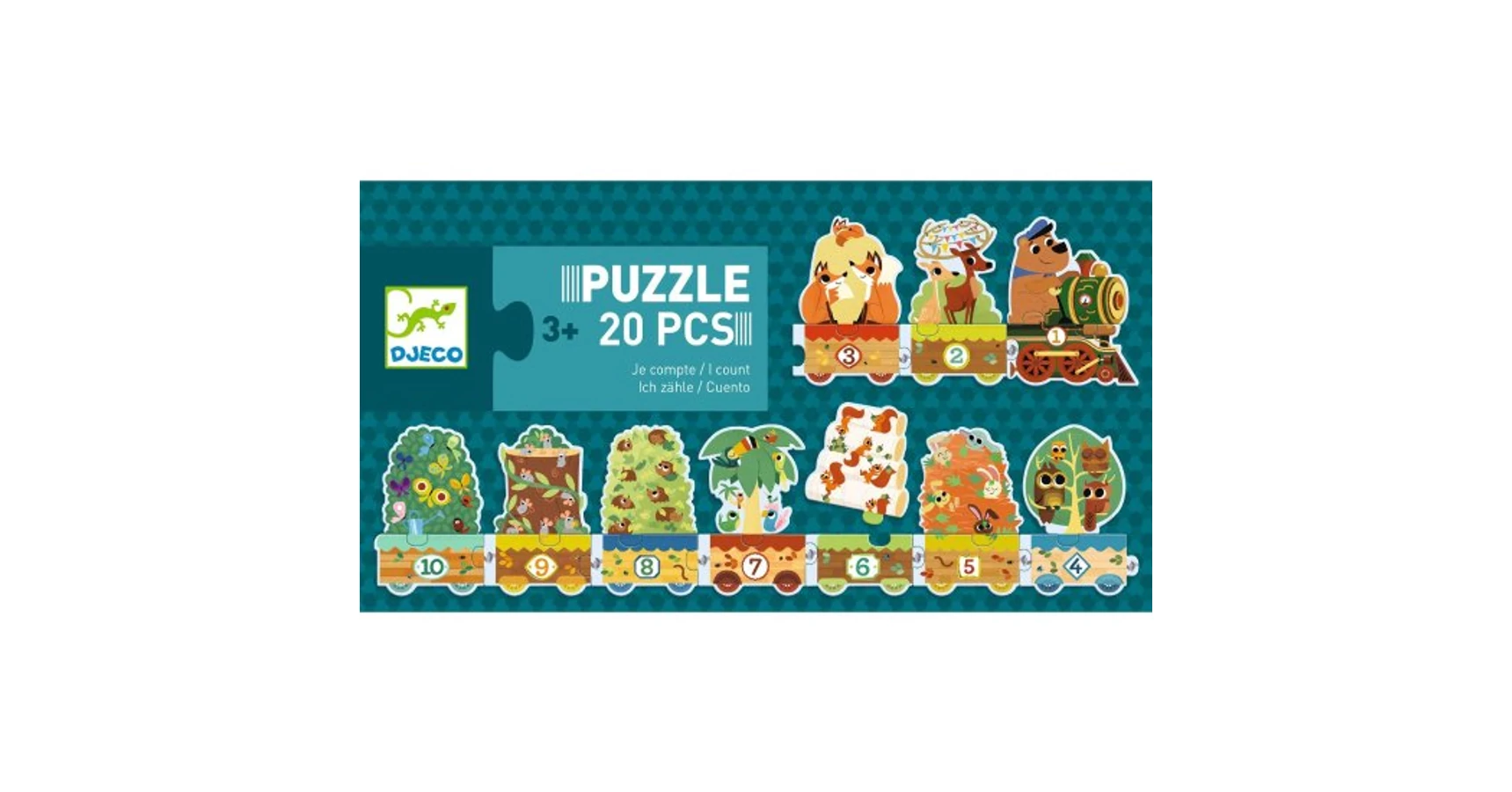 Sorozatkirakó puzzle - 10-ig számolok