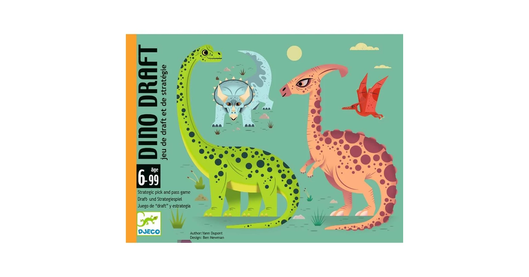 Dino draft Djeco kártyajáték