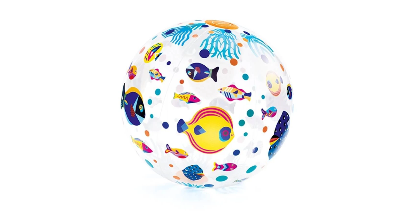 Felfújható halacskás labda - 35 cm - Fishes Ball