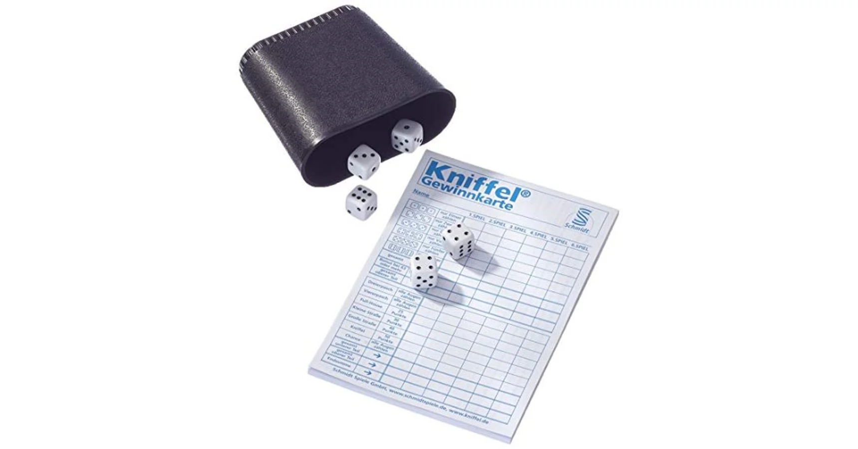 Kockapóker fémdobozban - Schmidt Kniffel