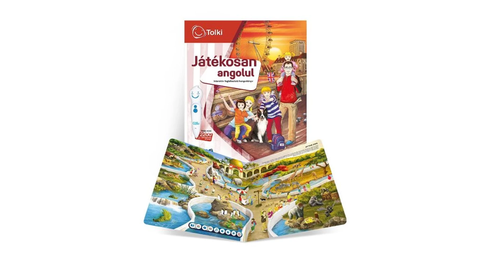 Tolki Játékosan angolul - foglalkoztató könyv