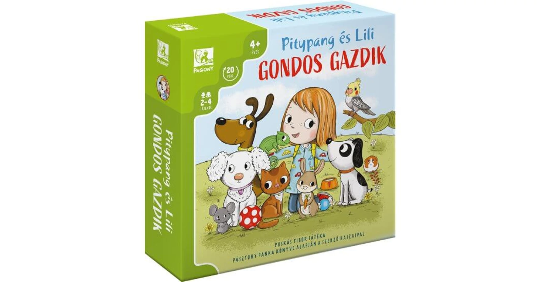 Gondos gazdik Pitypang és Lili társasjáték