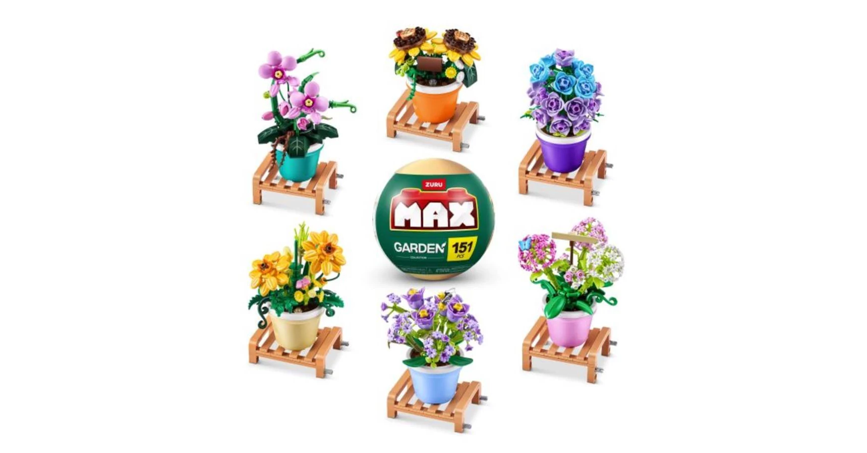 Zuru Max cserepes növény - Garden Collection többféle