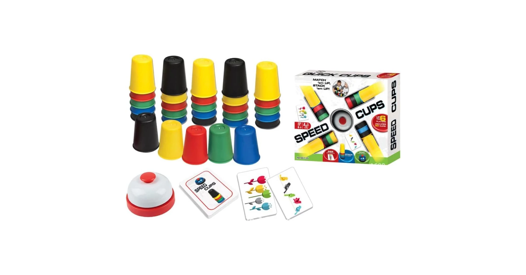 Speed Cups - Színegyeztető pohárpakolós játék