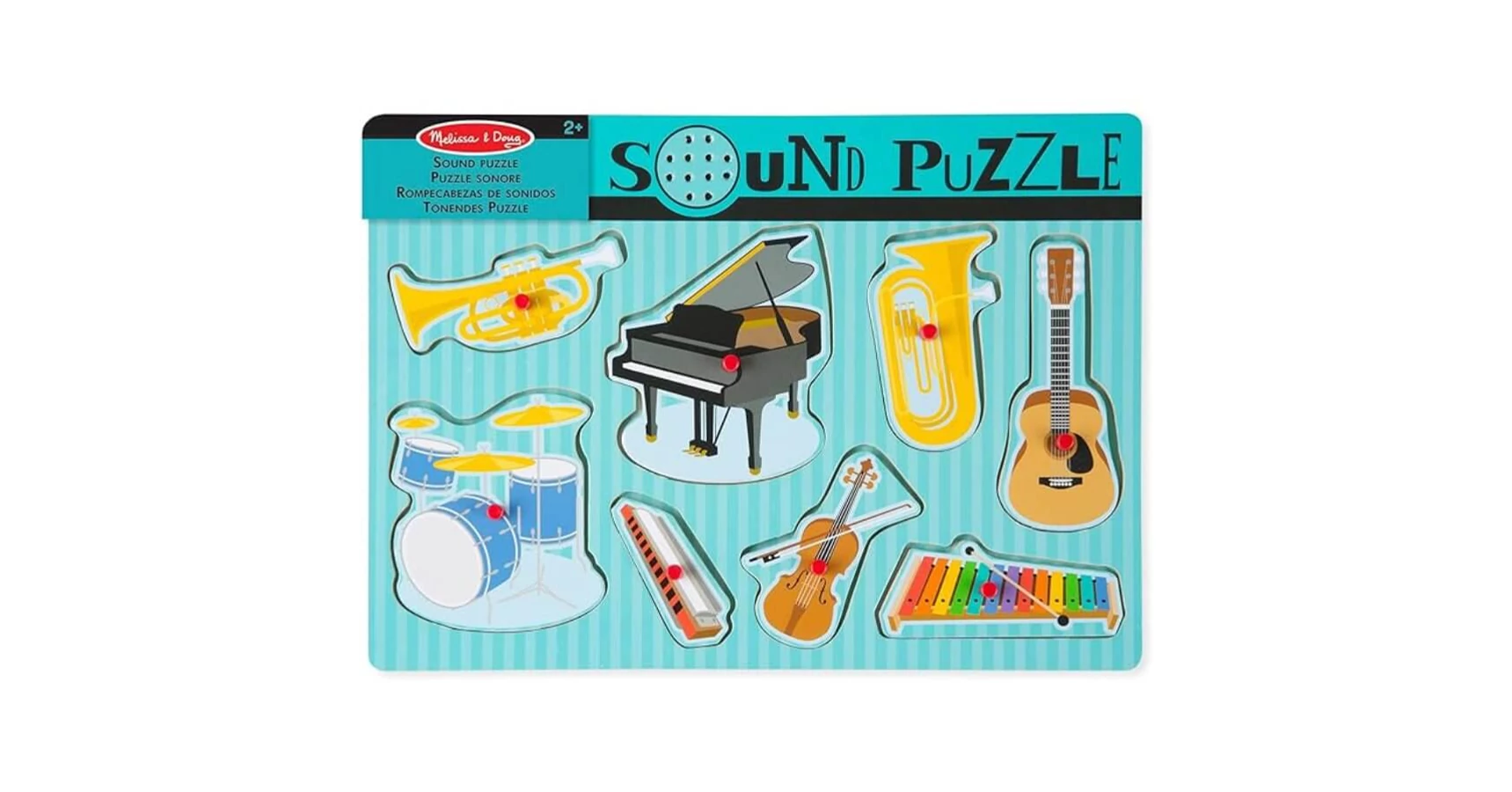Hangos puzzle - hangszerek Melissa & Doug