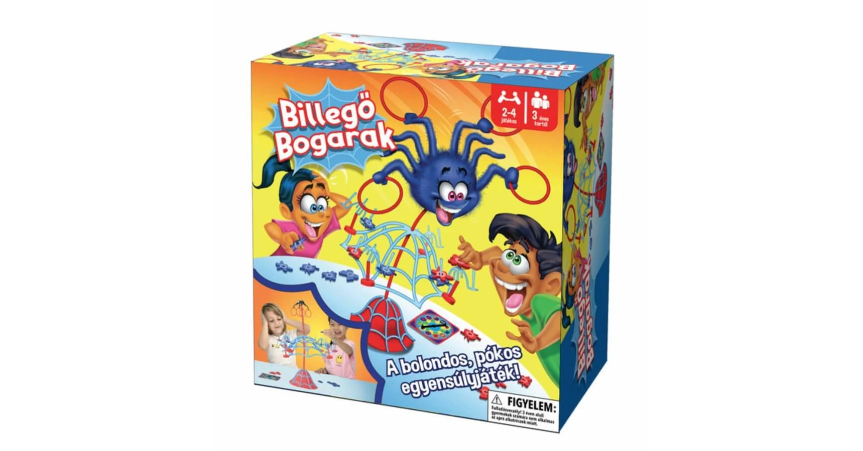Billegő bogarak egyensúlyozós társasjáték