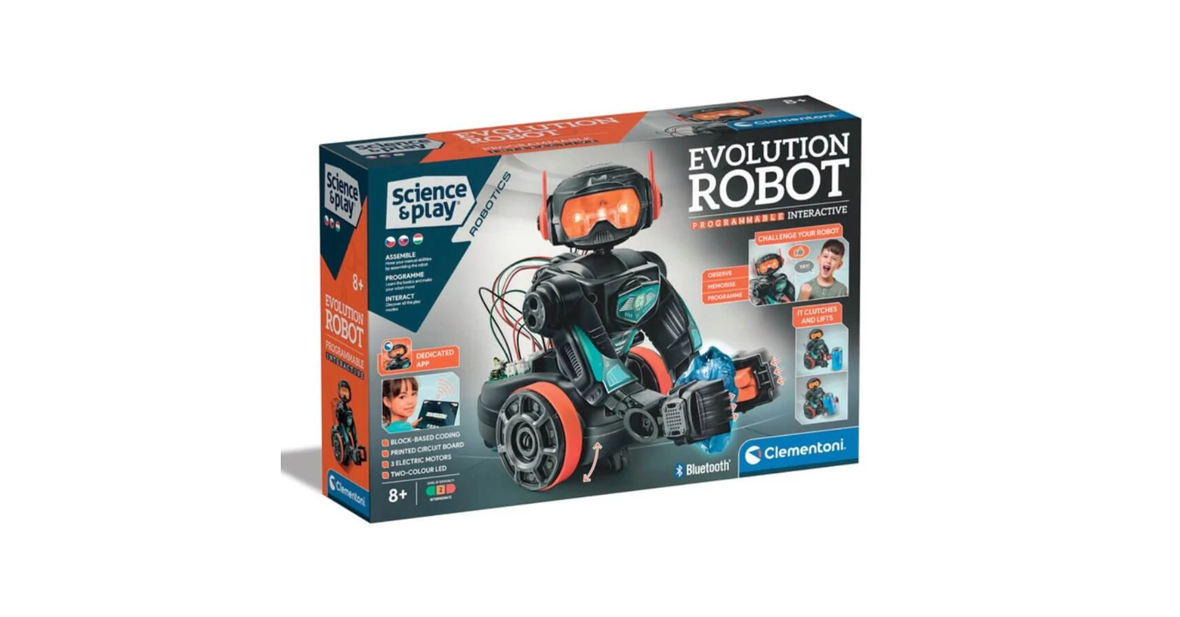 Evolution robot - programozható robotkészítő készlet