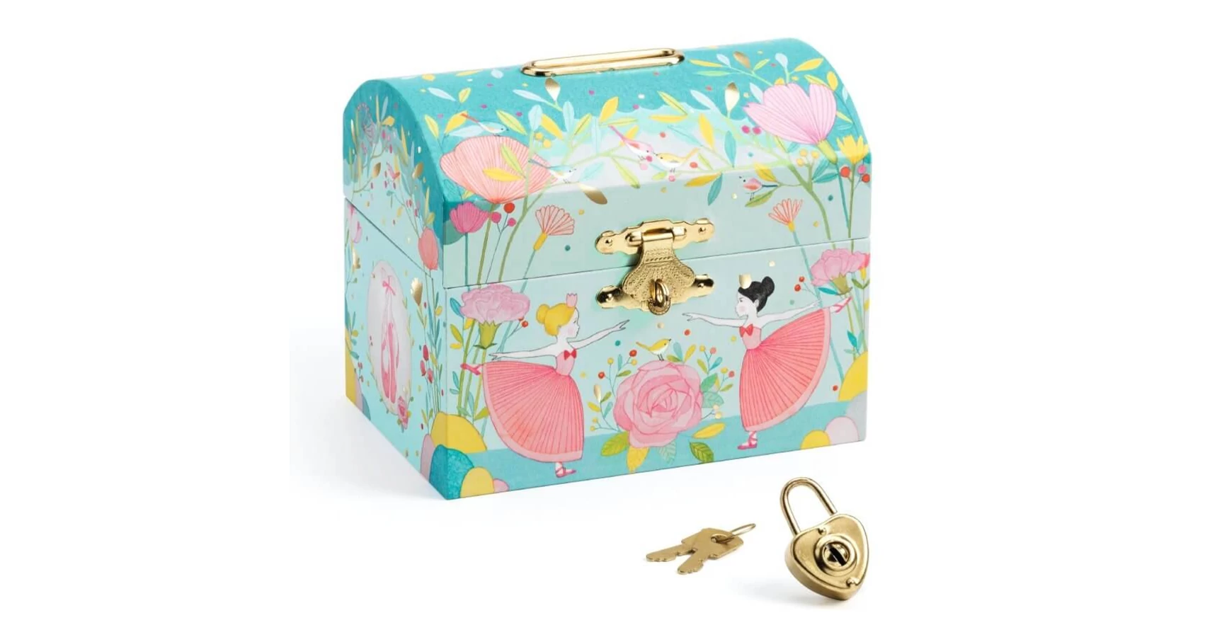 Pénz persely lányoknak balerinás mintával