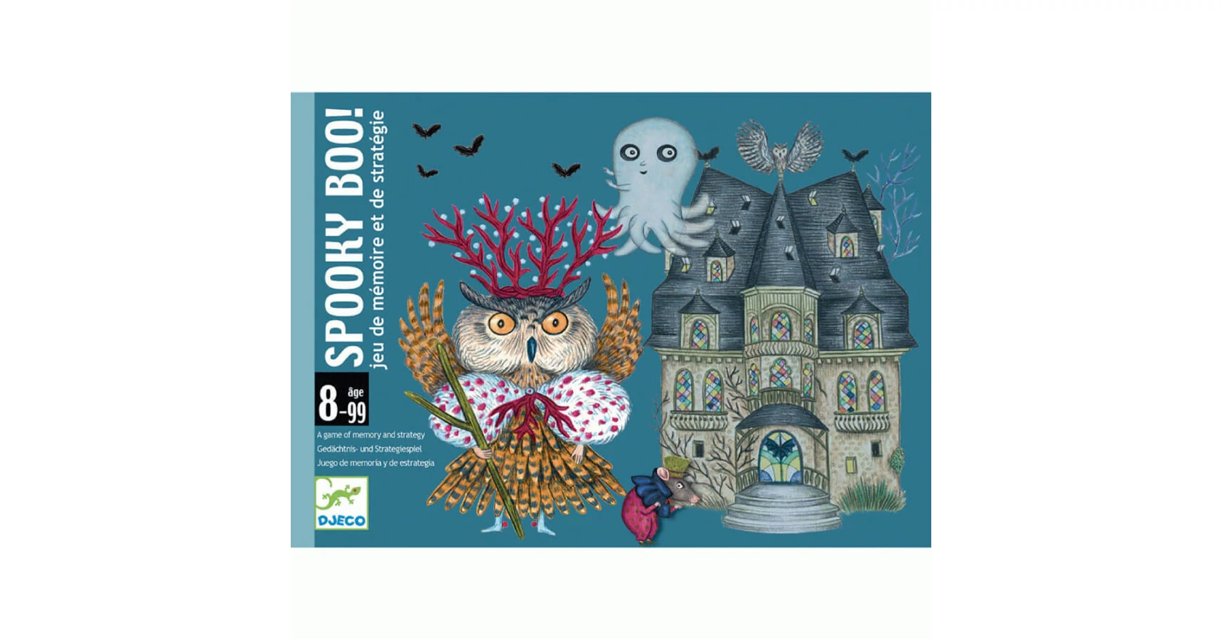 Spooky BOO! kártyajáték számolás és memória fejlesztő