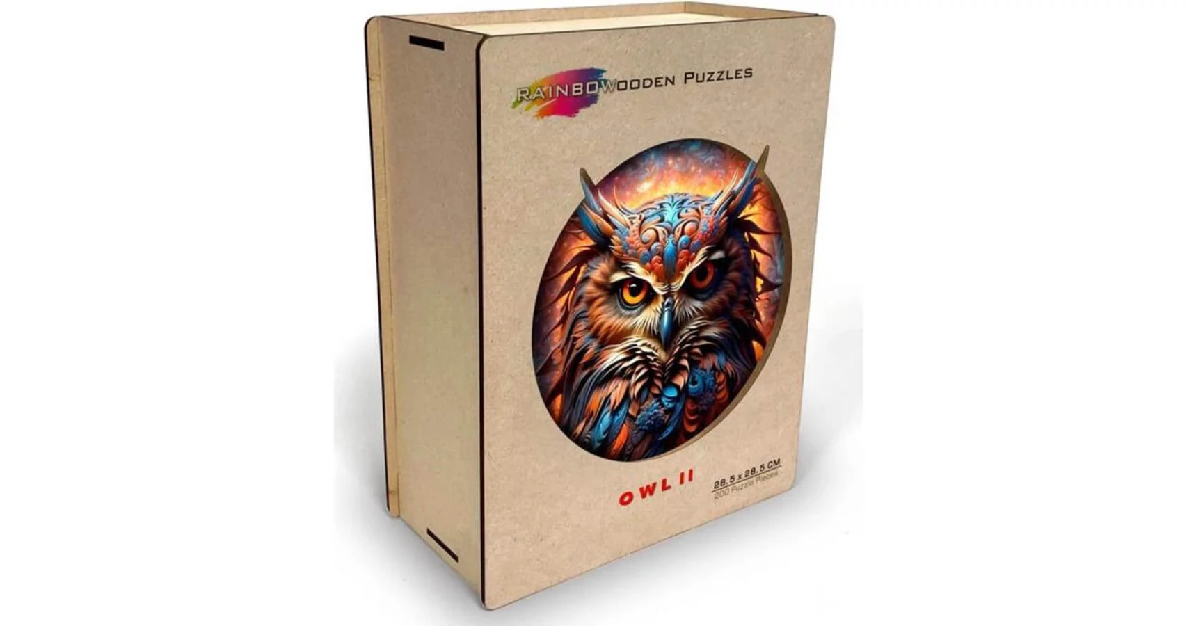 Felnőtt fa puzzle - bölcs bagoly Eureka