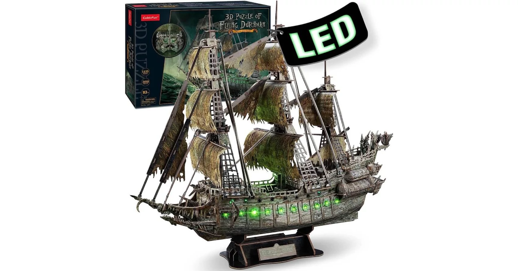 Karib tenger kalózai A bolygó hollandi 3D puzzle ledes