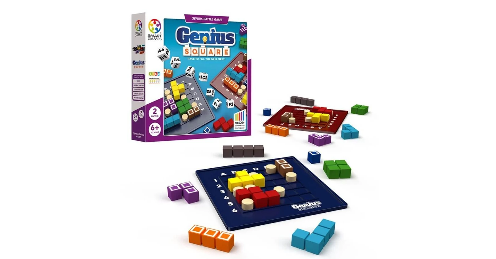 Smart Games Genius Square logikai társasjáték