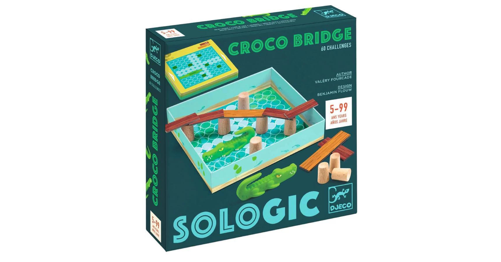 Croco Bridge logikai játék - Djeco