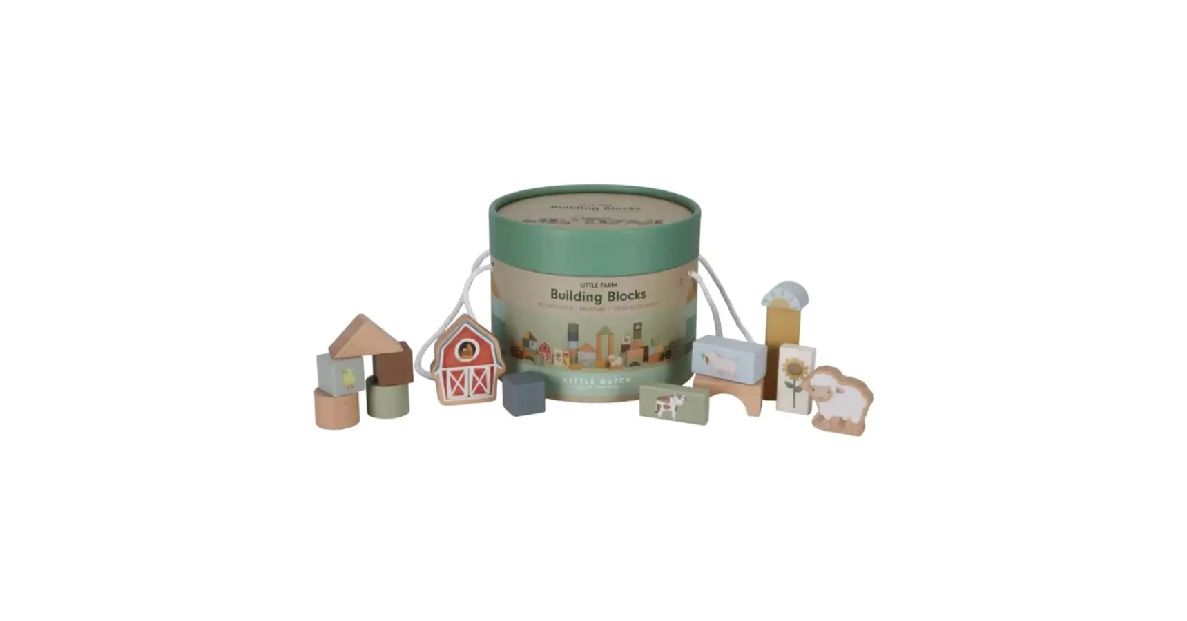 Little Dutch Fa építőkocka 50 db - Little farm