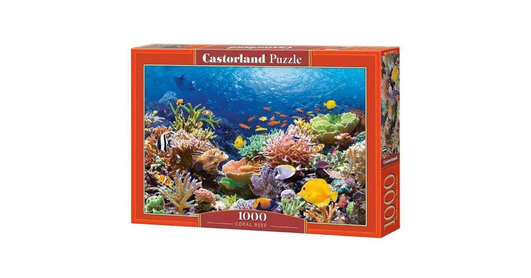 Korallzátony halak - 1000 darabos Puzzle Castorland