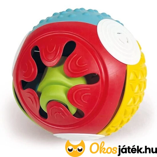 Clemmy puha labda 5 db építőkockával