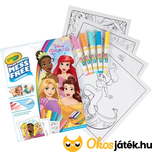Crayola Color Wonder Disney hercegnős színező