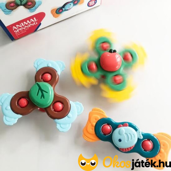 Tapadókorongos baba fidget spinner