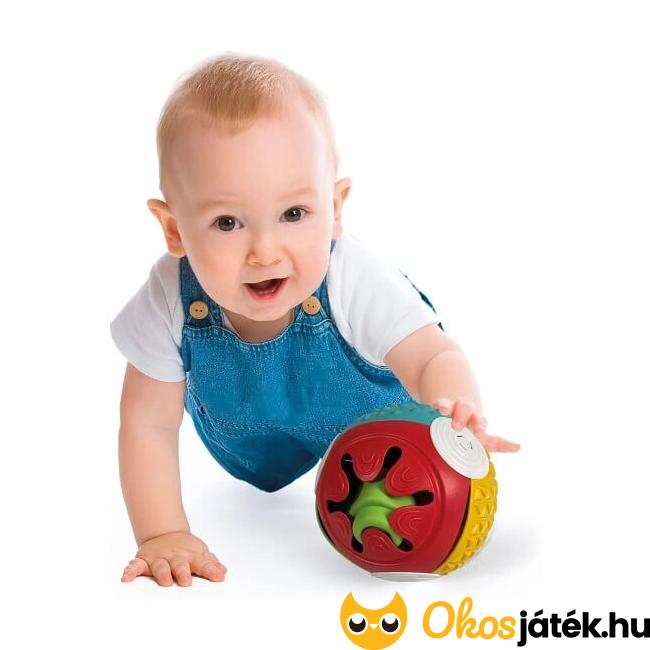 Clemmy puha labda 5 db építőkockával