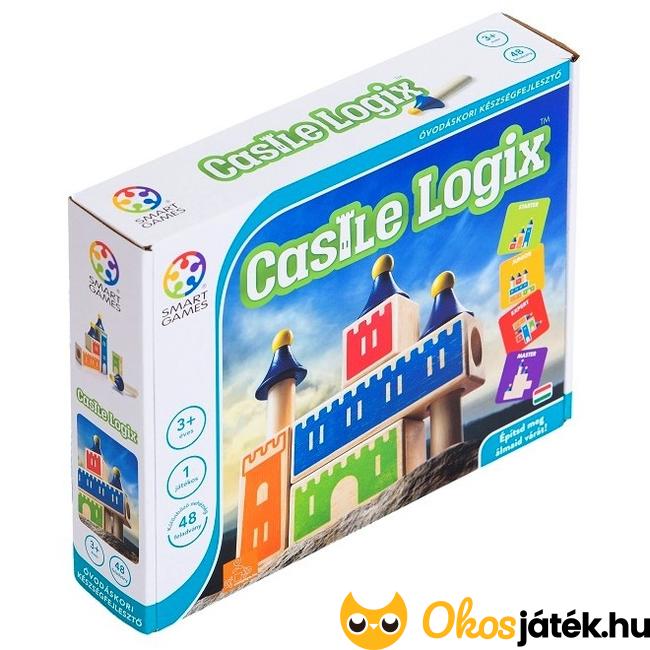 Castle Logix logikai fa játék a Smart Gamestől