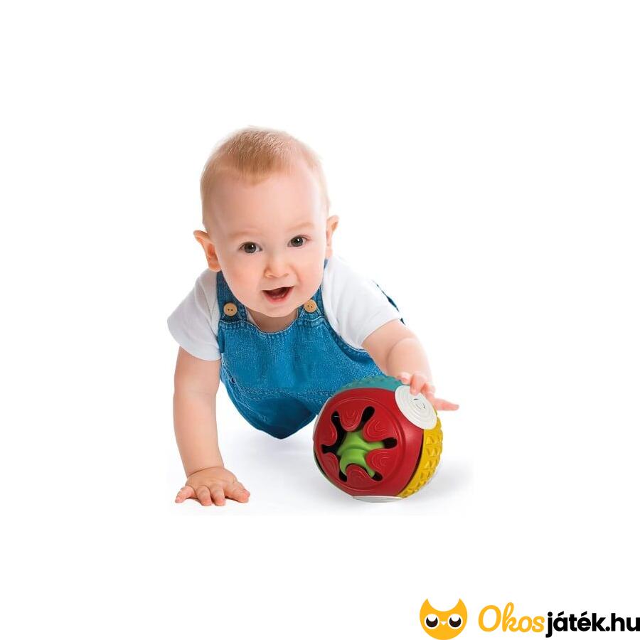 Clemmy puha labda 5 db építőkockával