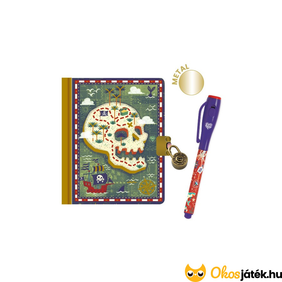 Djeco - Titkos napló varázstollal fiúknak