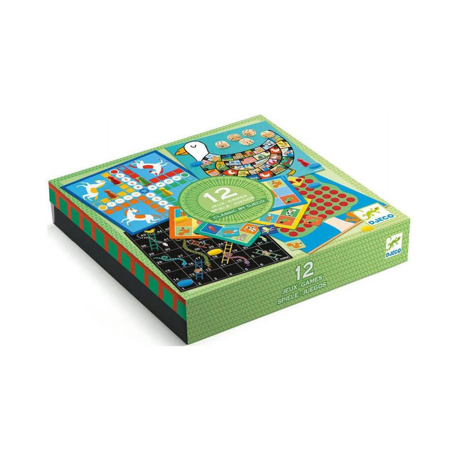 Klasszikus társasjáték gyűjtemény óvodásoknak Djeco
