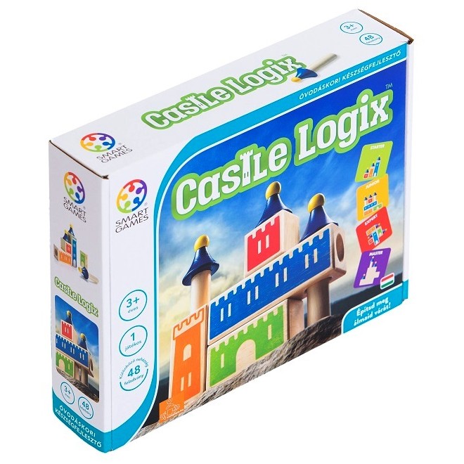 Castle Logix logikai fa játék a Smart Gamestől